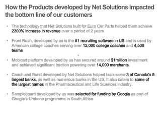 NS software product development | PPTX