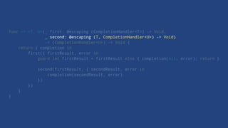 Solving callback hell with good old function composition | PPT