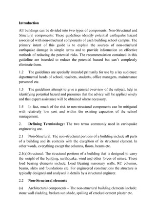 Nssp guidelines for non structural mitigation | PDF