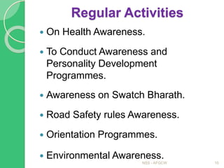 NSS PPT FOR NAAC PEER TEAM VISIT | PPTX