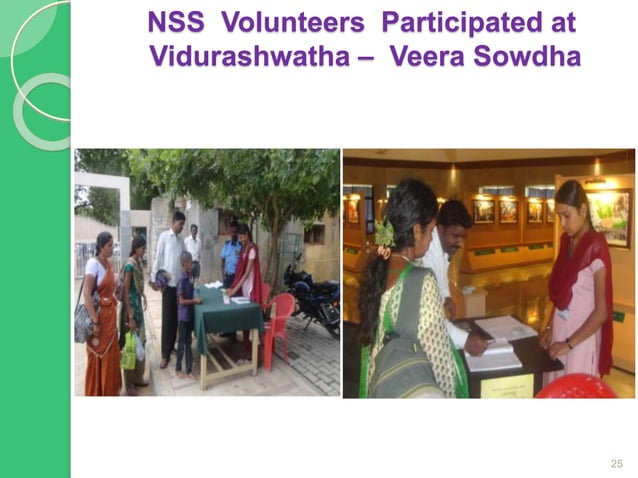NSS PPT FOR NAAC PEER TEAM VISIT | PPTX