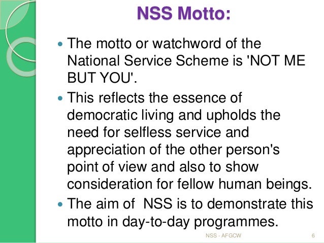 NSS PPT FOR NAAC PEER TEAM VISIT