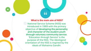 Nss ppt | PPT