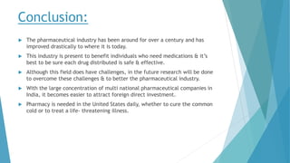 Nss ppt presentation(pharma industry in india) | PPT