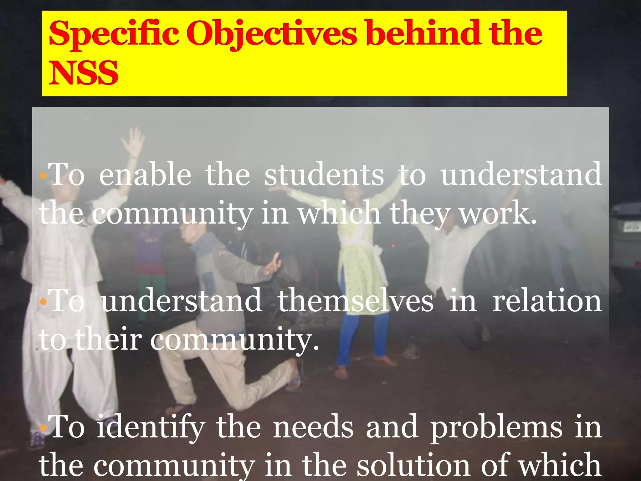 personality development through nss | PPTX | Hinduism | Religion ...