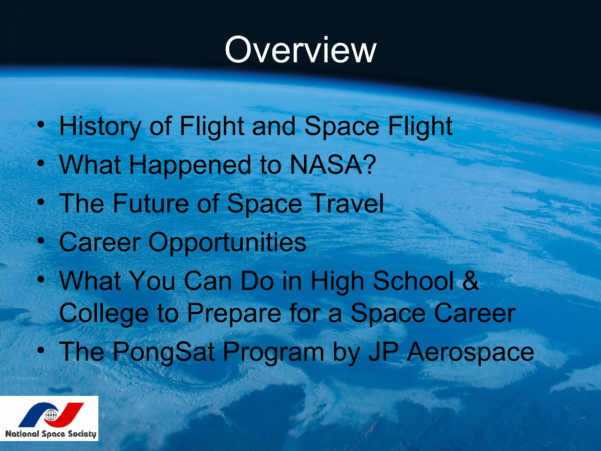 NSS Space Ambassadors Jeff Smith | PPT