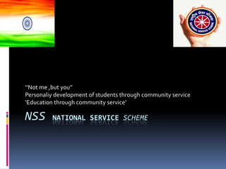 Nss PROJECT to encourage people to speak in english | PPTX