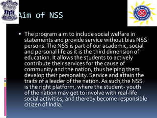 Nss PROJECT to encourage people to speak in english | PPTX