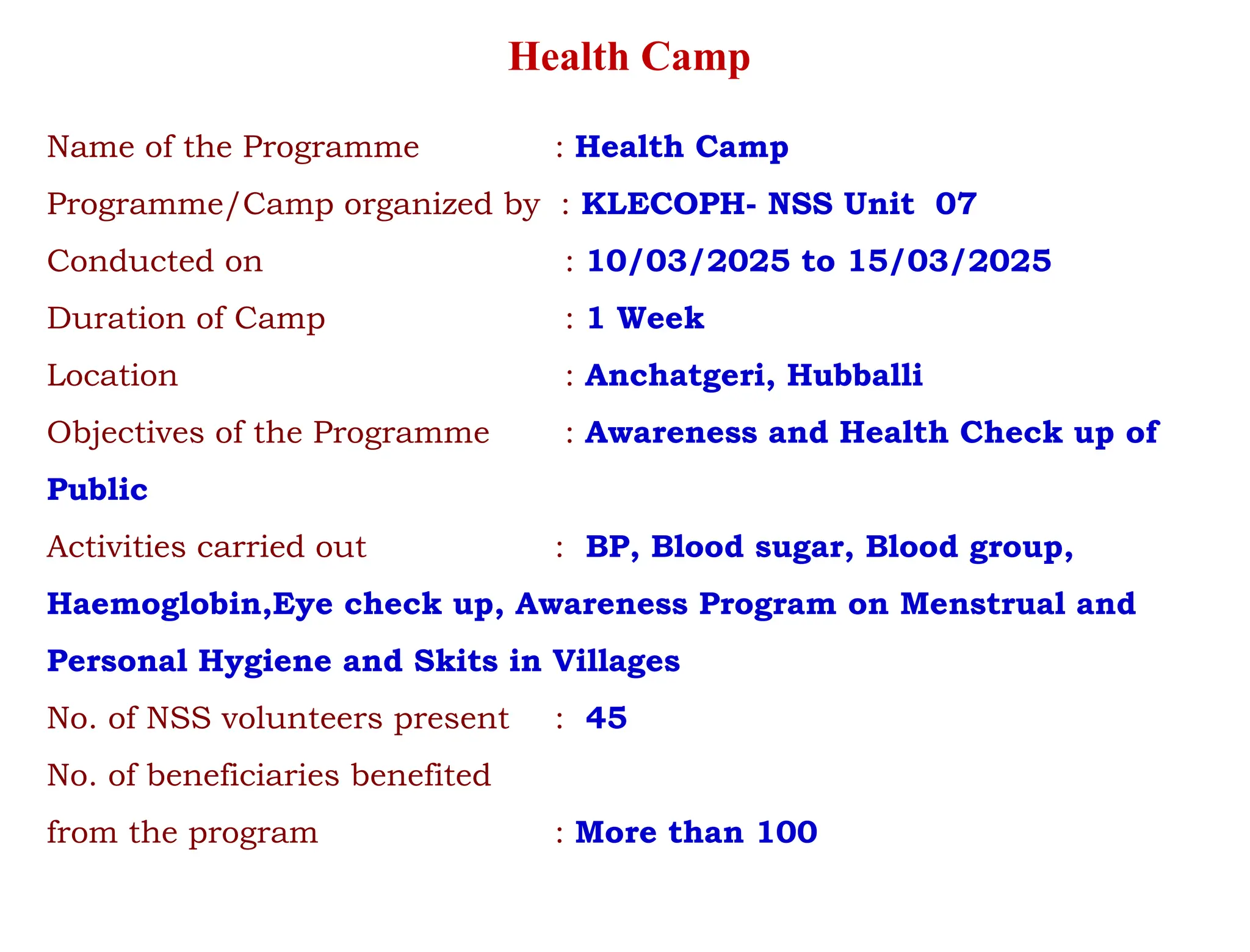 NSS Unit 7 March 2025 Report.pptx NSS Unit 7 March 2025 | PPTX