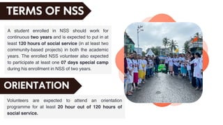 Set Up New NSS Unit & Role Of NSS In Youth Development | PPTX | Education