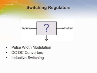 Switching Regulator Fundamentals | PPT