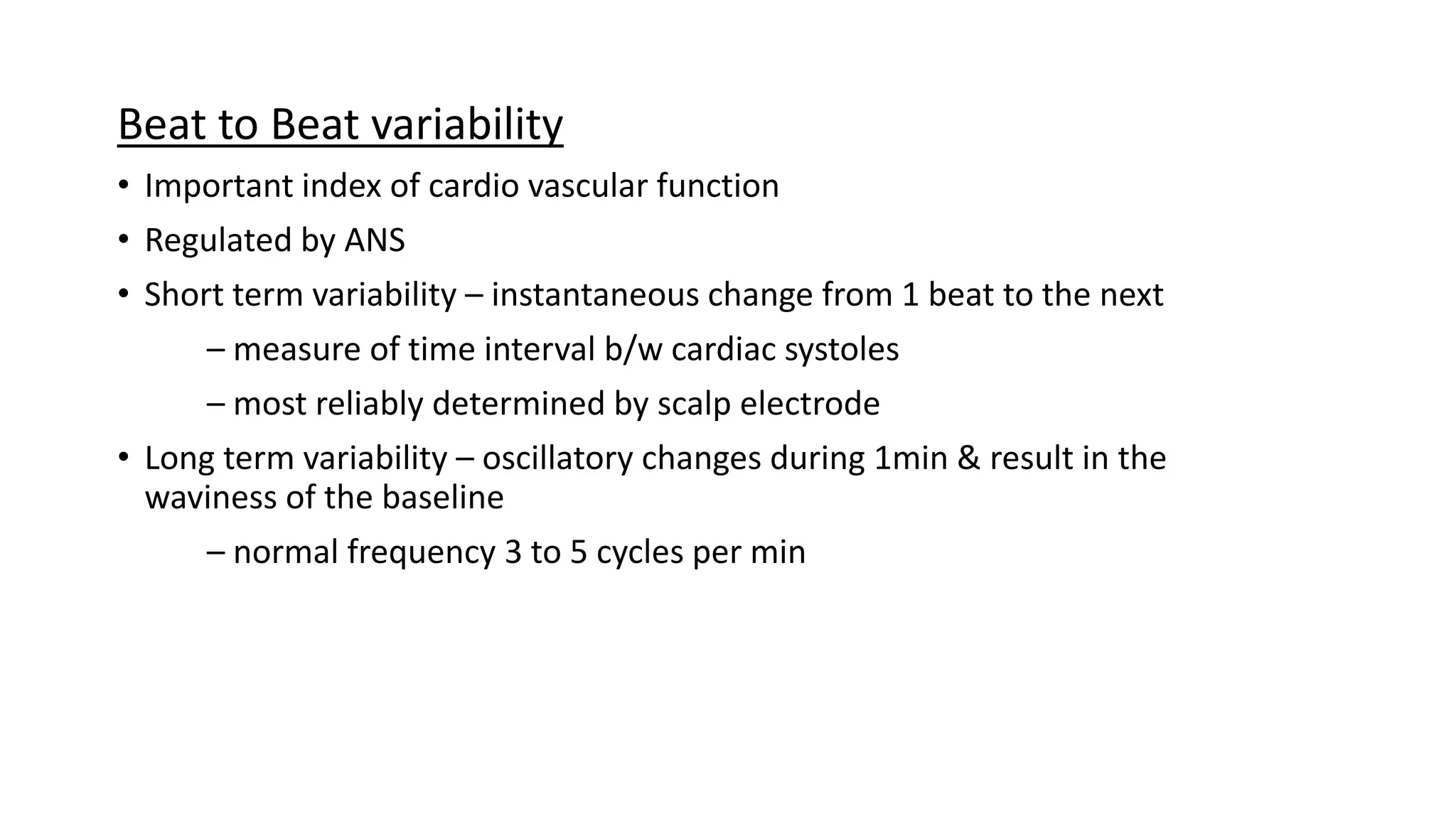 Non stress test gynaecology presentation | PPTX