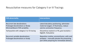 Non stress test gynaecology presentation | PPTX