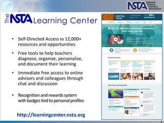NSTA Digital Badges: Inspiring Online Professional Community Engagement and High Impact Learning ...
