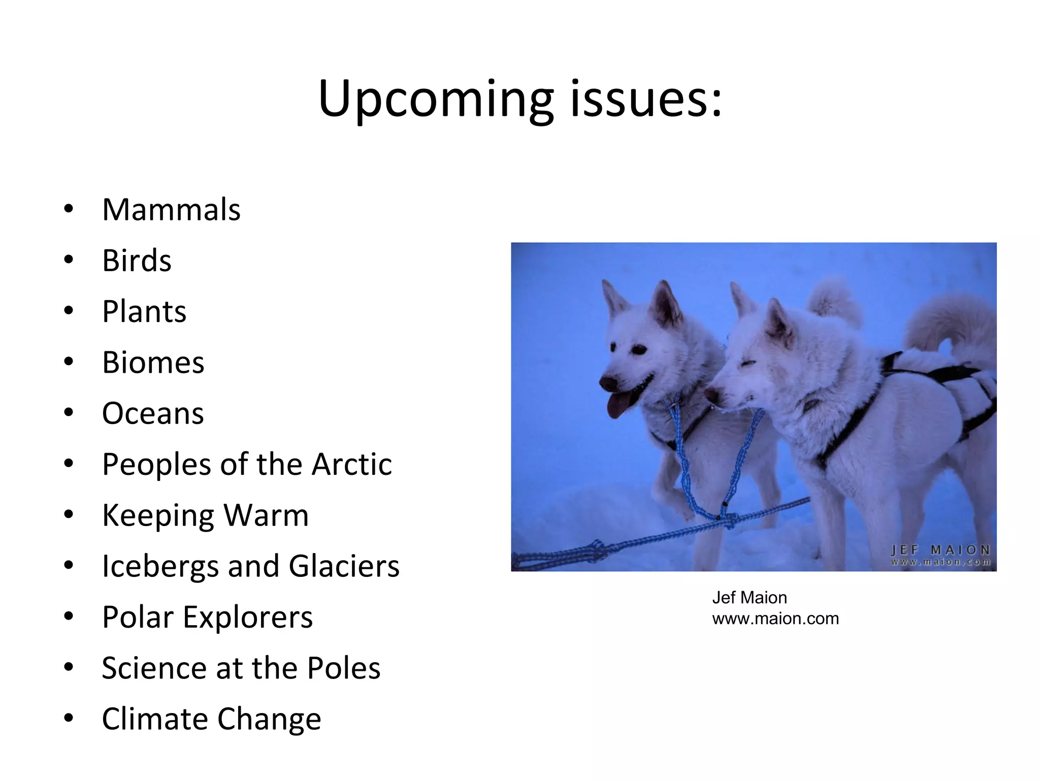 Energy Sources of the Polar Regions | PPT