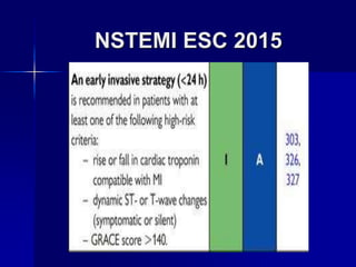 Nstemi invasive treatment rationale and timing | PPT