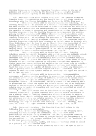 NSTIC draft charter february 2012 | TXT | Internet Safety | Parenting