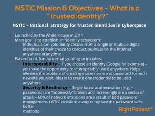 Establishing a Trusted Identity in Cyberspace | PDF | Internet Safety ...