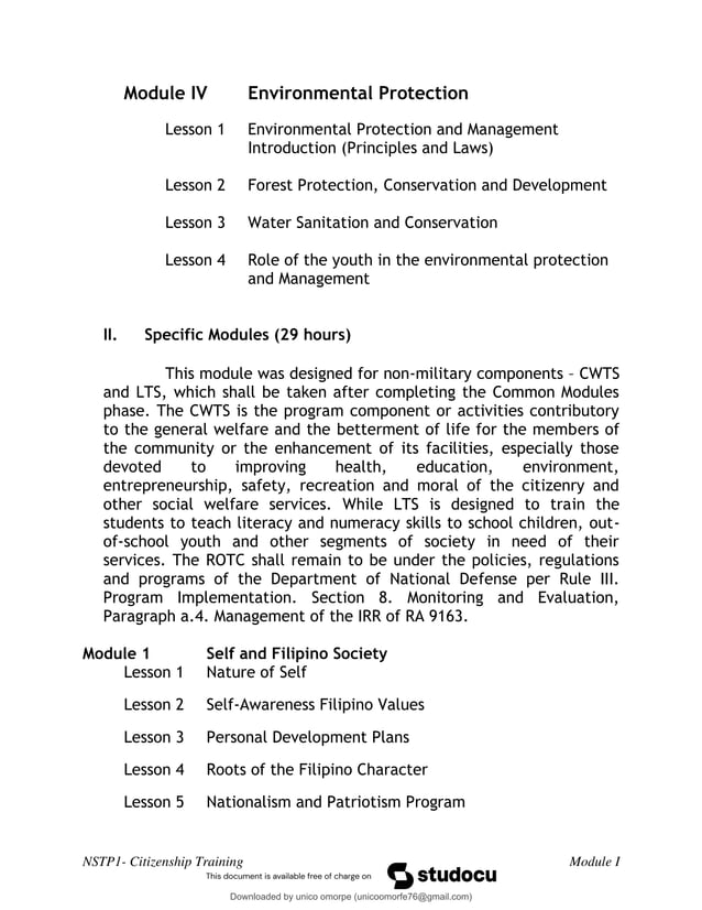 nstp-1-module-1-citizenzhip-training.pdf | Education