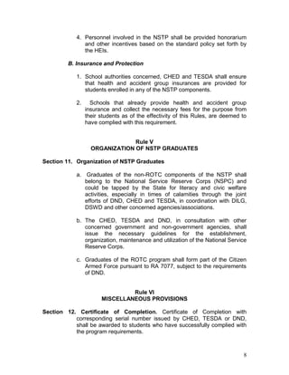 NSTP LAW | PDF