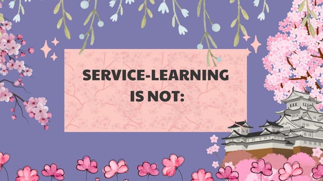 NSTP-2-SERVICE-LEARNING.pptx | Undergraduate Education | College Education