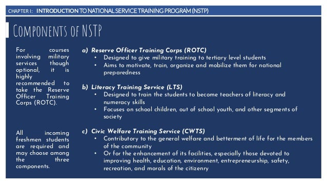 Introduction to NSTP