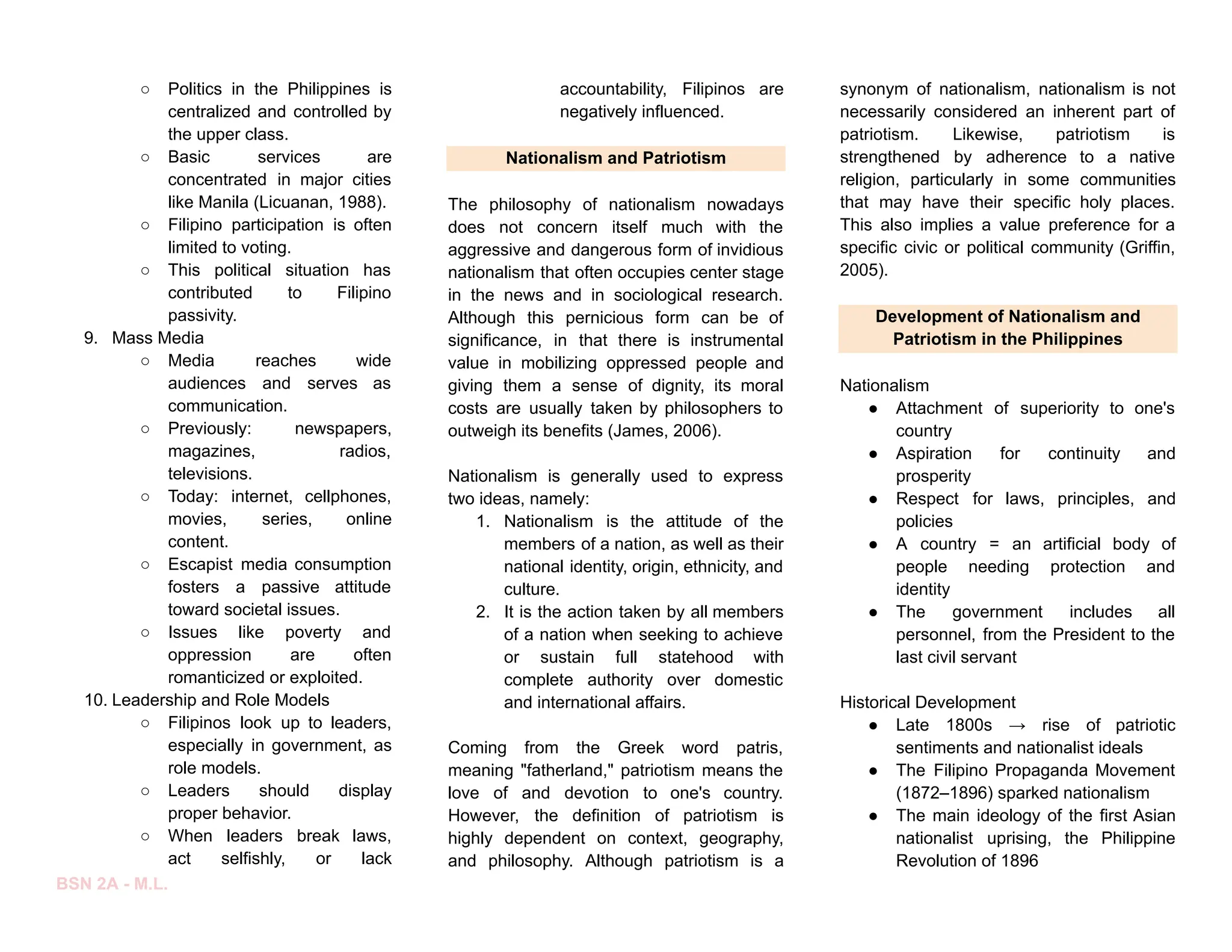 National Service Training Program Complete Notes | PDF