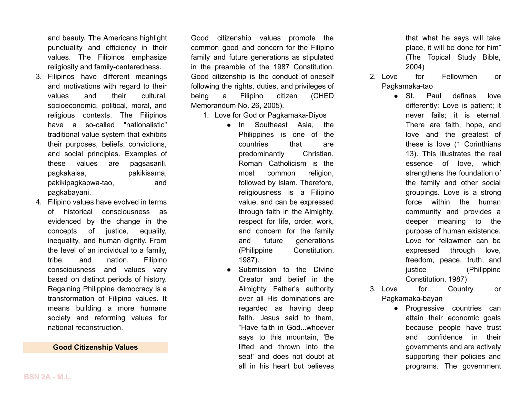 National Service Training Program Complete Notes | PDF