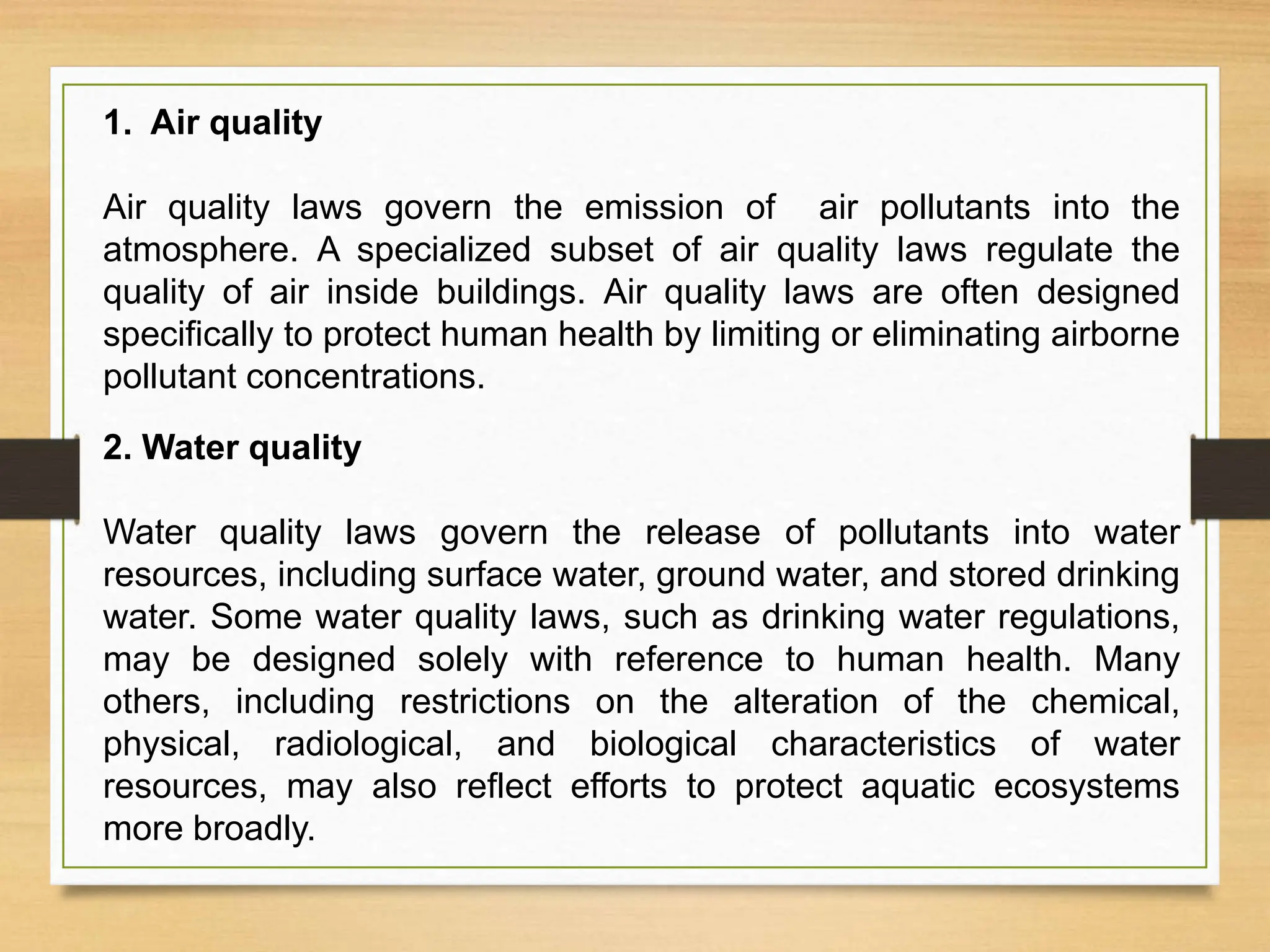 NSTP 1 Enviromental Protection and 7 Principles | PPTX