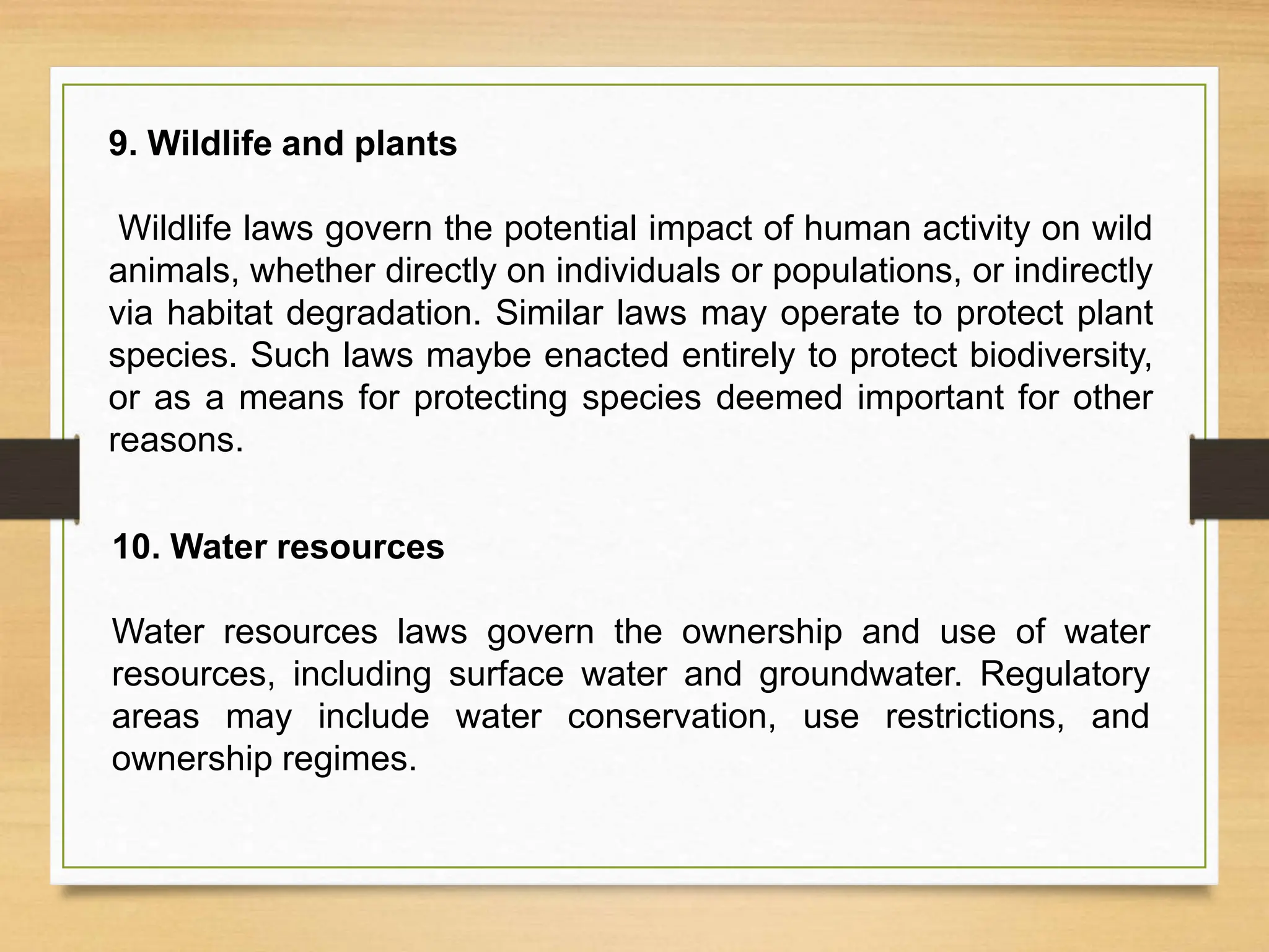 NSTP 1 Enviromental Protection and 7 Principles | PPTX