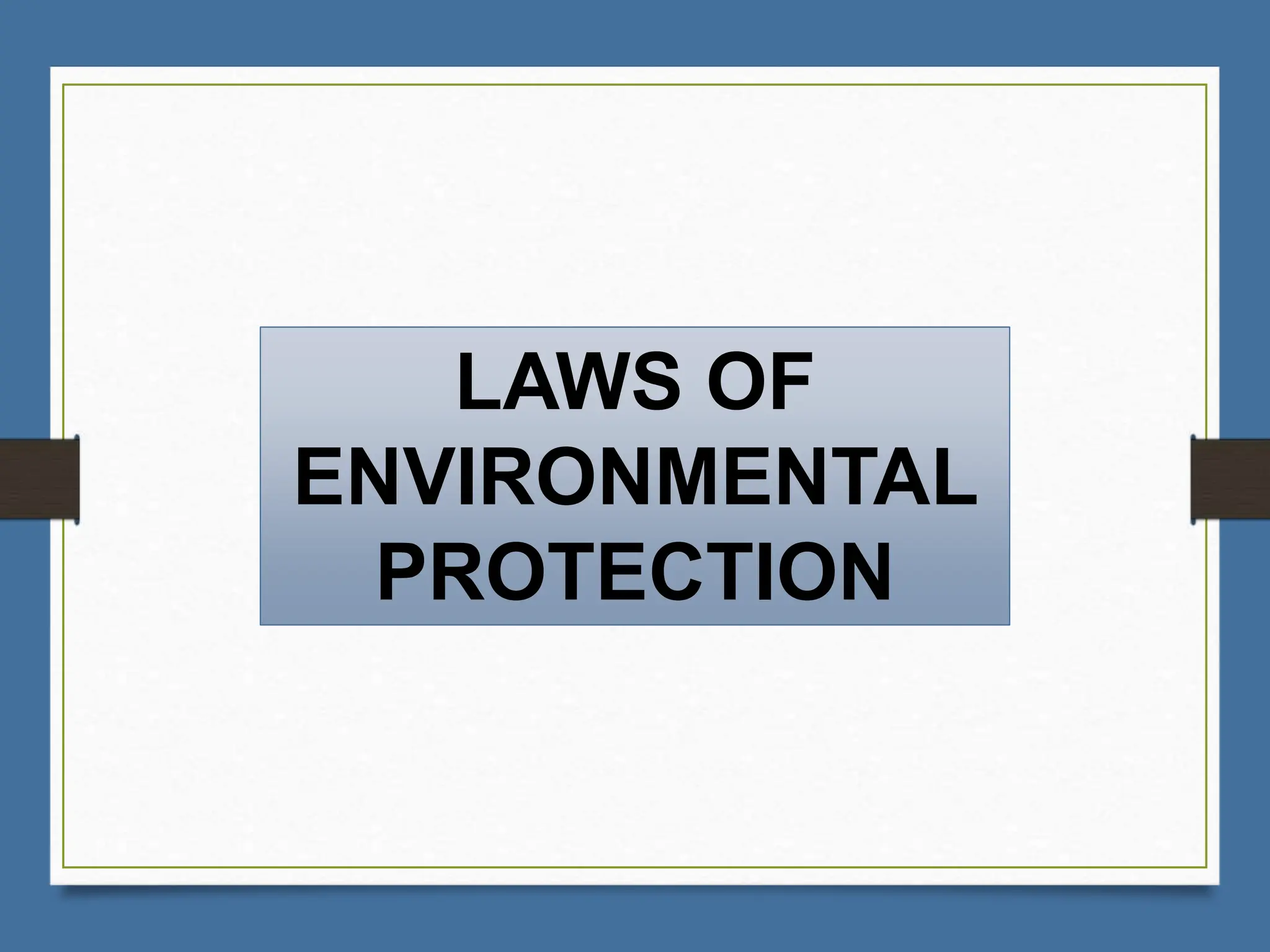 NSTP 1 Enviromental Protection and 7 Principles | PPTX