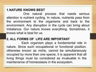 NSTP 1 Enviromental Protection and 7 Principles | PPTX