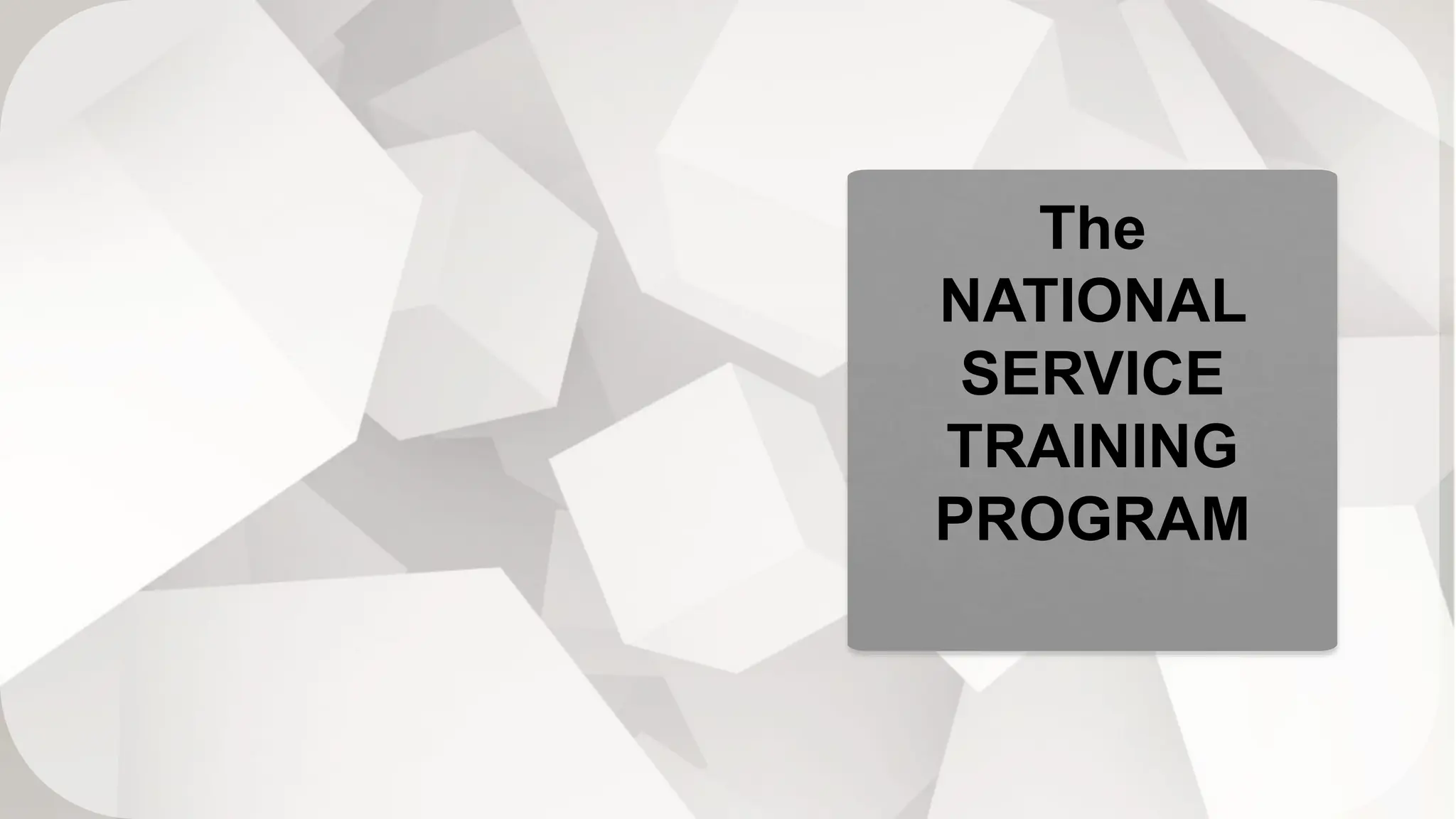 National Service Training Program - Literacy Training Service 2 | PPT