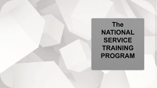 National Service Training Program - Literacy Training Service 2 | PPT