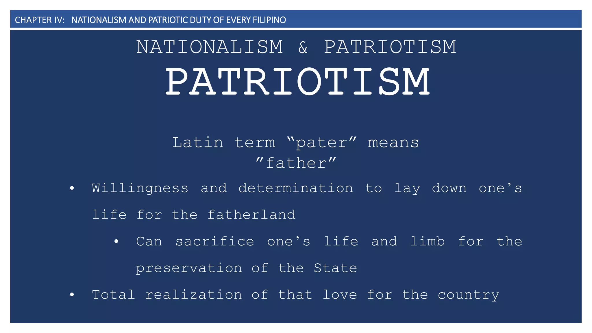Nationalism and Patriotic Duty of Every Filipino | PPTX