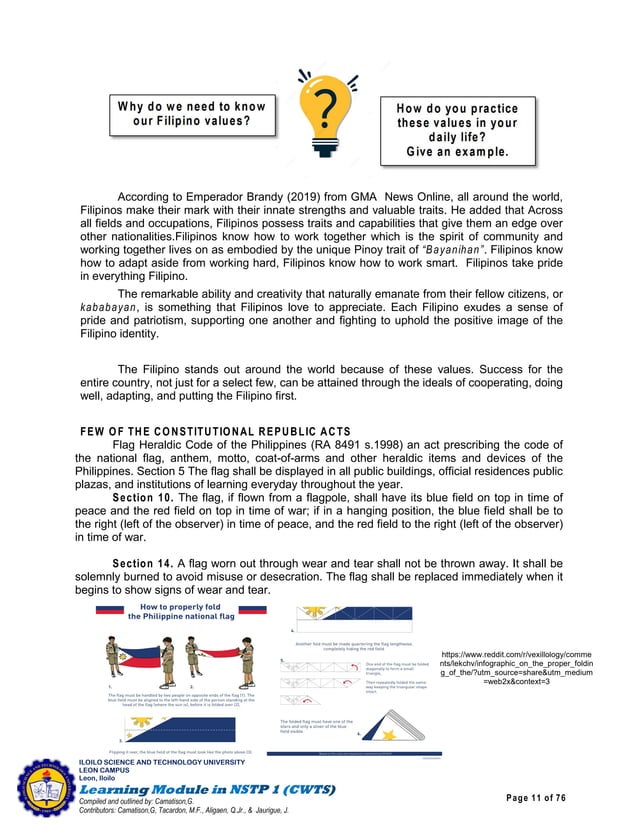 NSTP 1 Civic Welfare Training Service Module | PDF