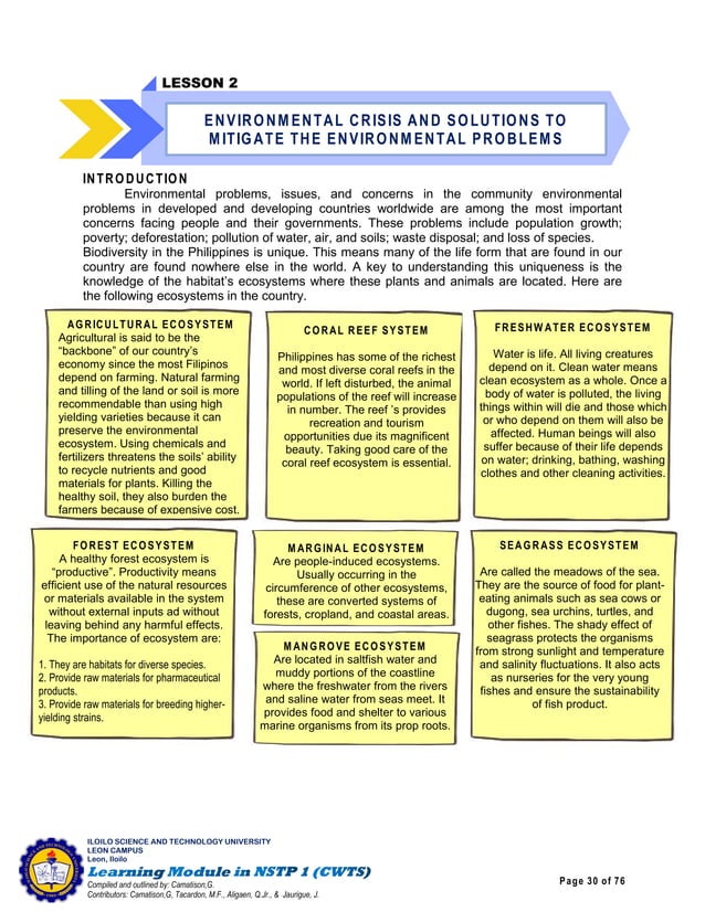 NSTP 1 Civic Welfare Training Service Module | PDF