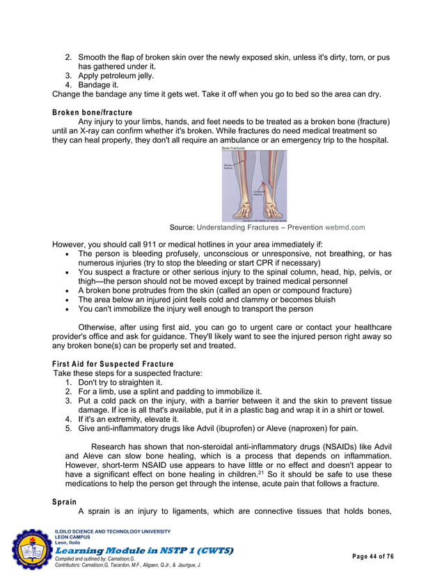 NSTP 1 Civic Welfare Training Service Module | PDF