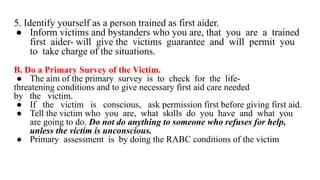 Importance of First Aid and Emergency Management | PDF