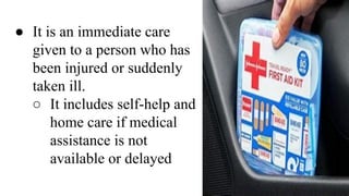 Importance of First Aid and Emergency Management | PDF