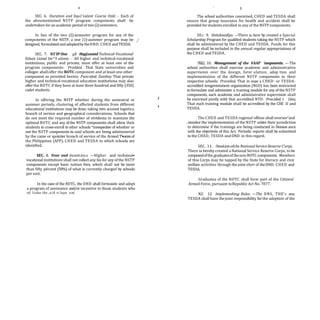 National Service Training Program RA 9163 | PPTX