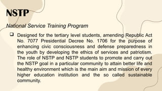 NSTP Lecture 1 Community Extension .pptx