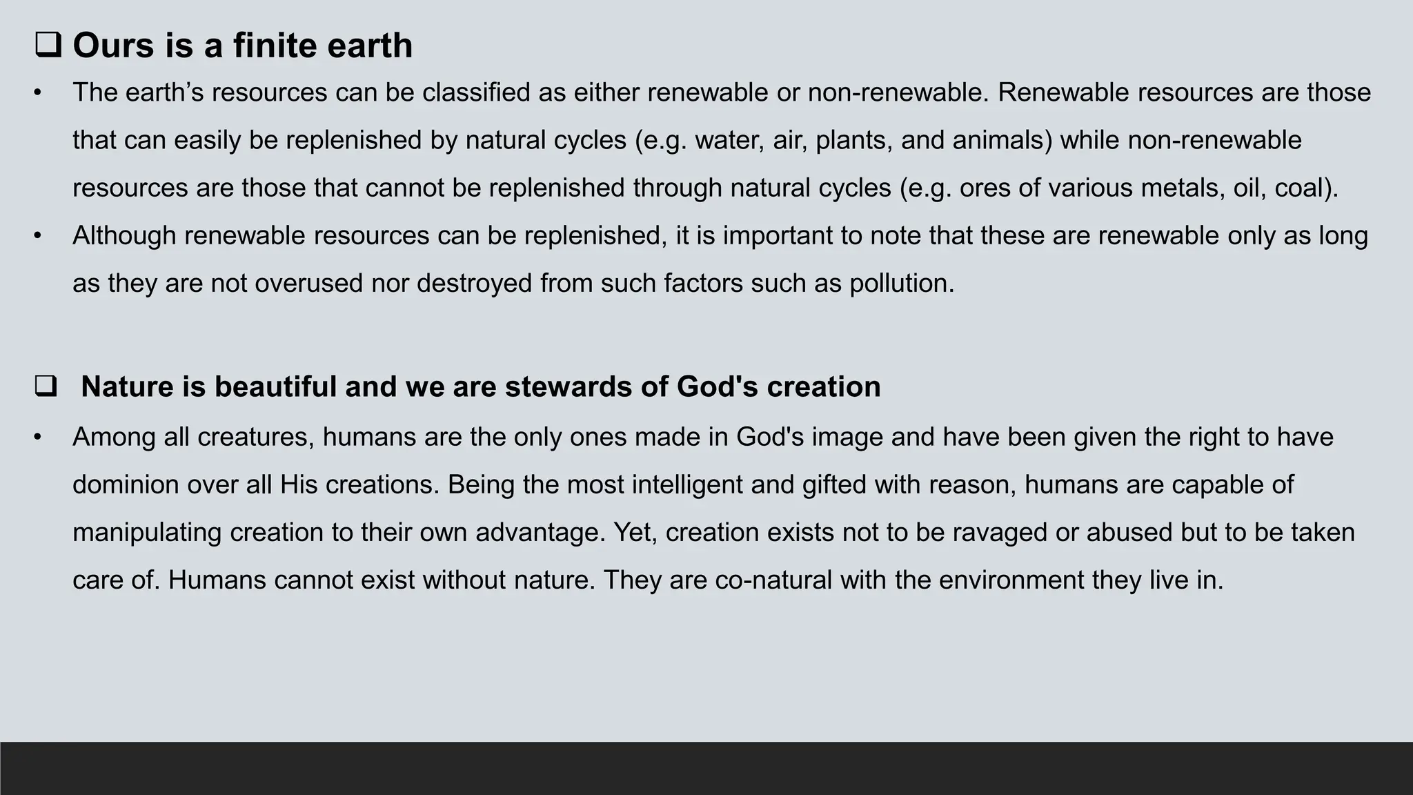 environmental science ecosystem and natural resources | PPTX