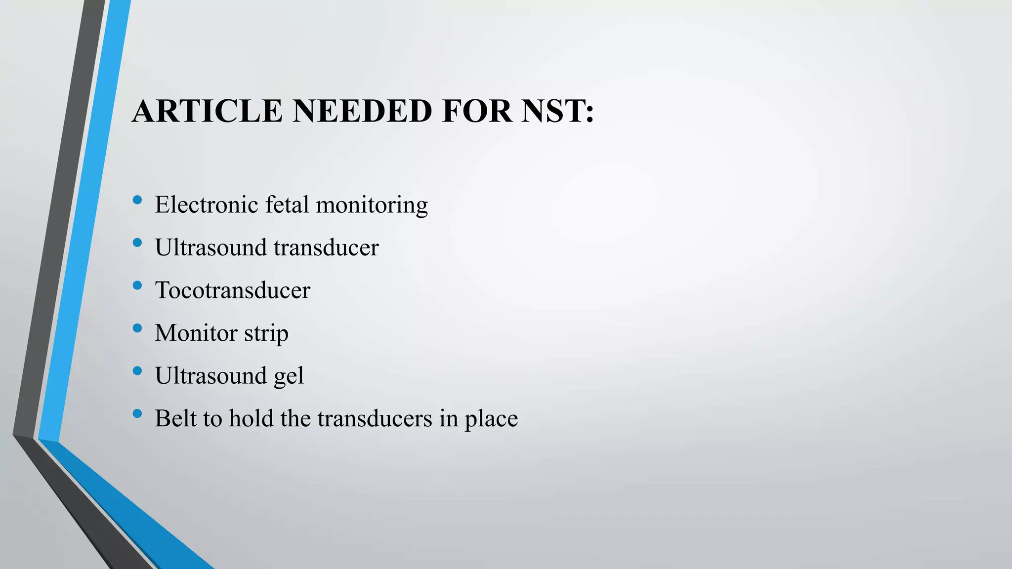 Non-stress test, and contraction stress test, presentation | PPTX