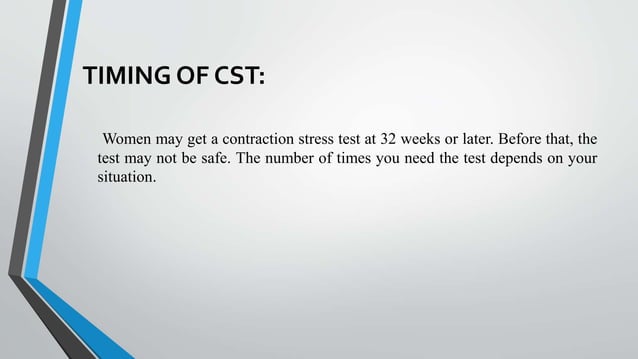 Non-stress test, and contraction stress test, presentation | PPTX ...