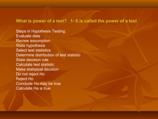 Critical Value and The P Value | PPT