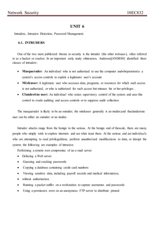 Ns unit 6,7,8 | DOCX