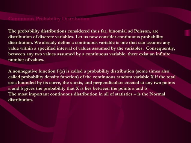 Probability Distribution | PPT