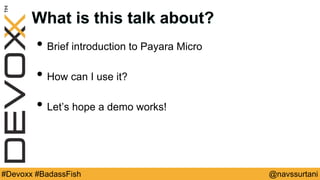 Badass Microservices - deploy, build & scale your apps with Payara Micro | PPTX