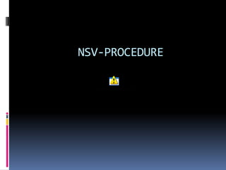 NO SCALPEL VASECTOMY(NSV) | PDF